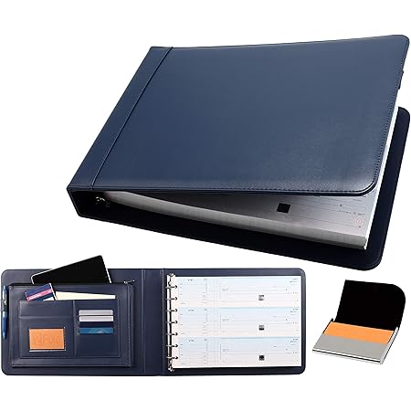 Amazon.com : 2Fold Supply Business Check Binder 7 Ring for 3-Up ...