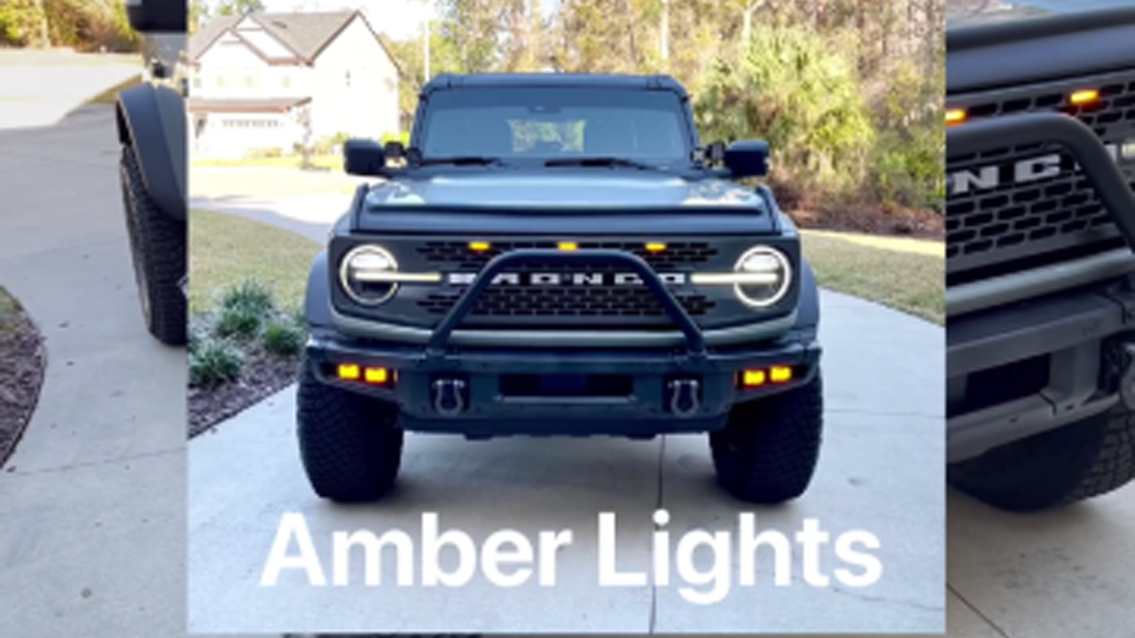 Bronco Oem Fog Light Switch Lumen8 5 Lamp Fog Light Kit For 2021+ Ford