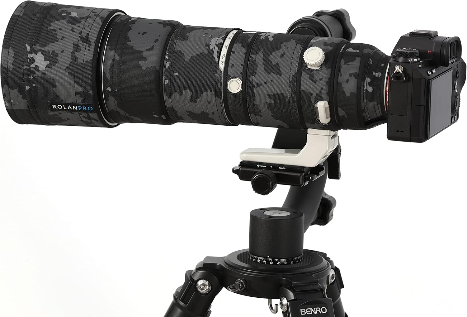 Rolanpro Waterproof Lens Cover Camouflage Rain Cover for Sony FE 200 ...