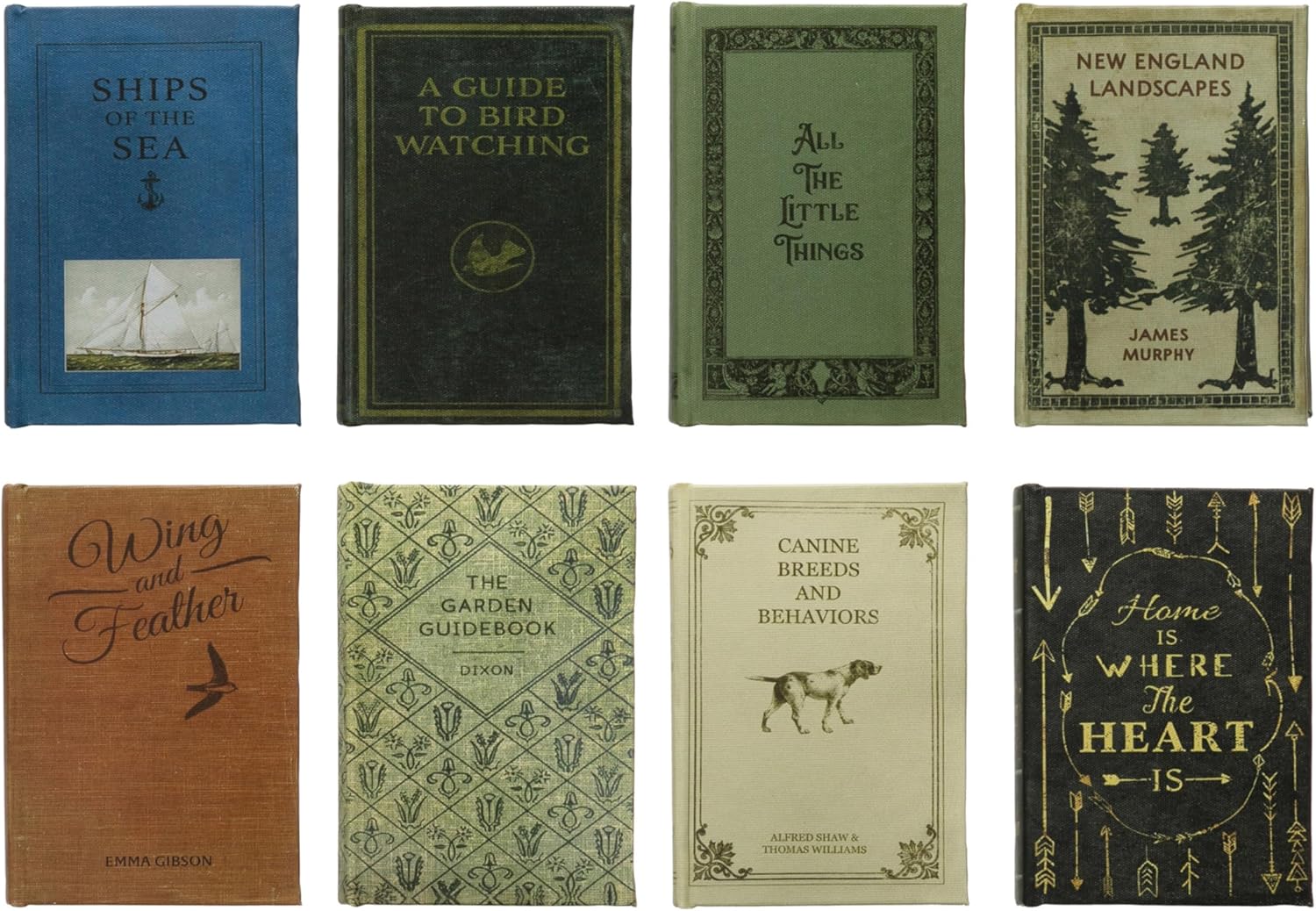 Amazon.com: Set of 8, 5.25" H Book Box : Home & Kitchen