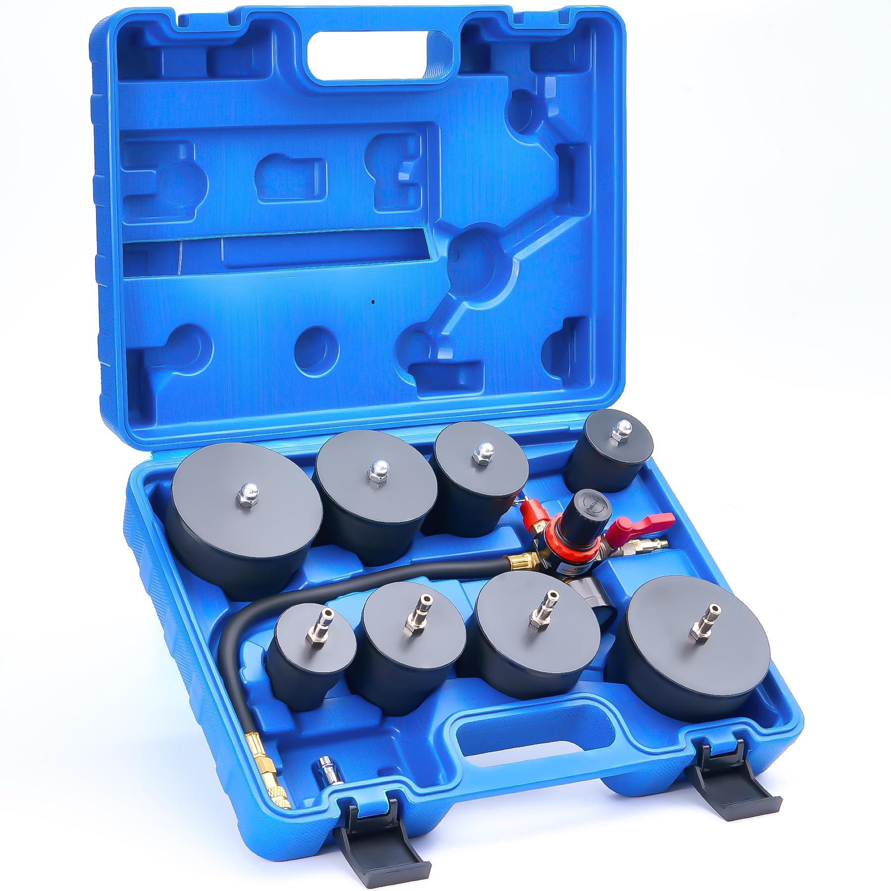 Amazon.com: KOOPOOL Turbo Boost Leak Tester Kit, 10-Piece Turbocharger ...