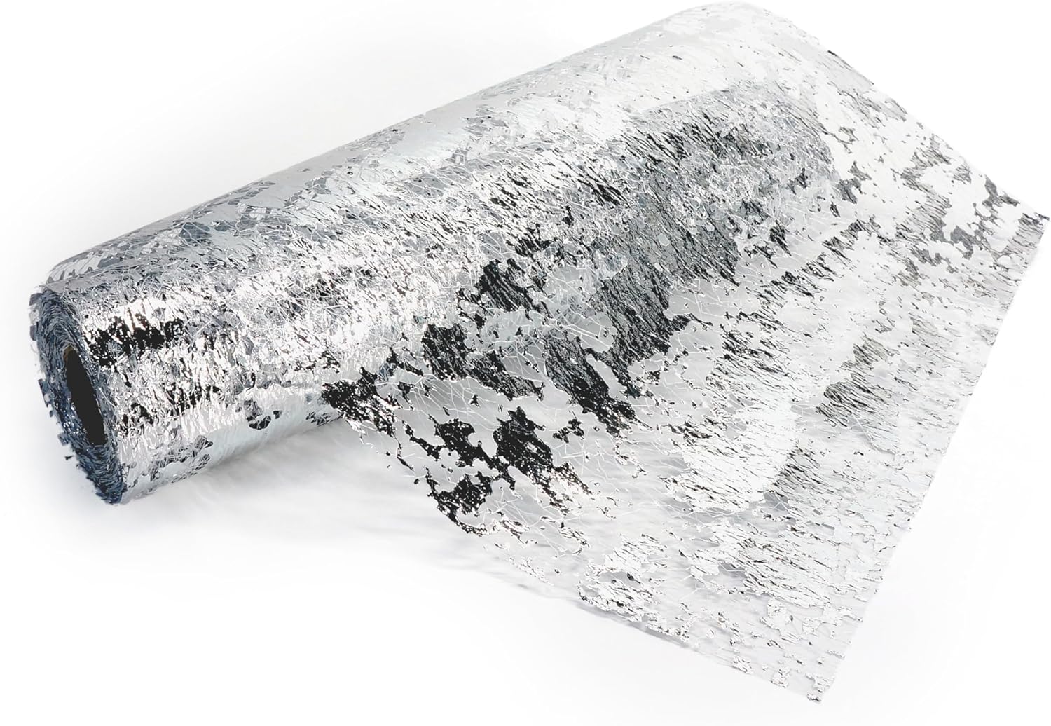 Amazon.com: Traico Silver Foil Metallic Mesh Centerpiece Table Runner ...