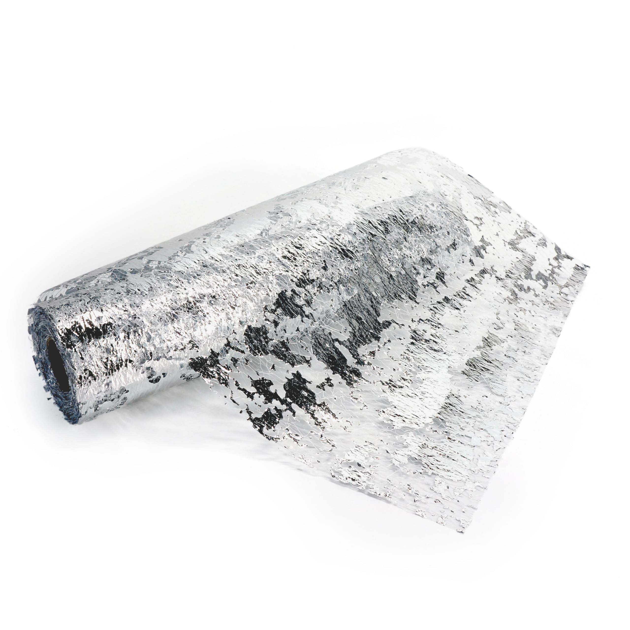 Amazon.com: Traico Silver Foil Metallic Mesh Centerpiece Table Runner ...