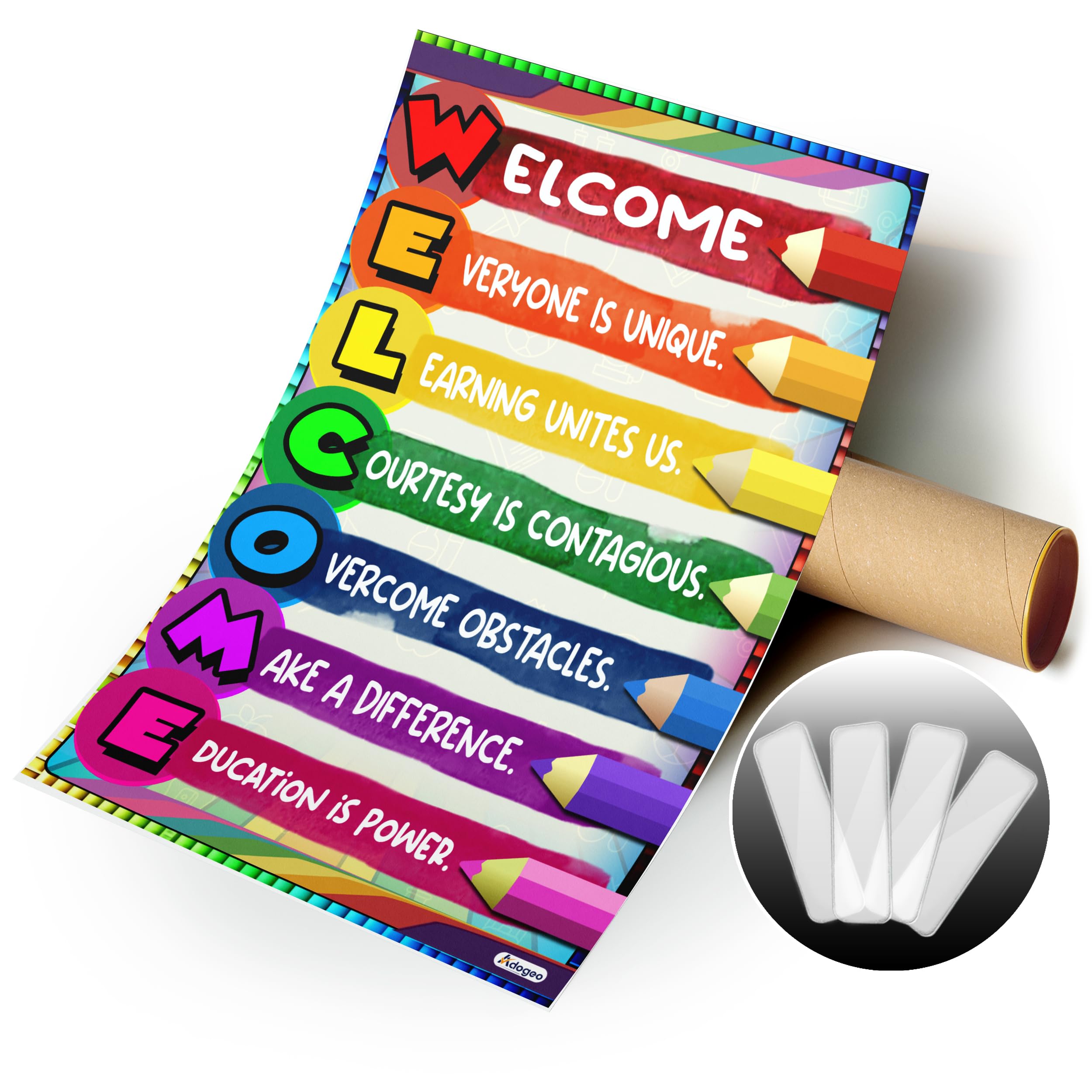 Snapklik.com : Welcome Classroom Poster - Class Rules Poster For ...