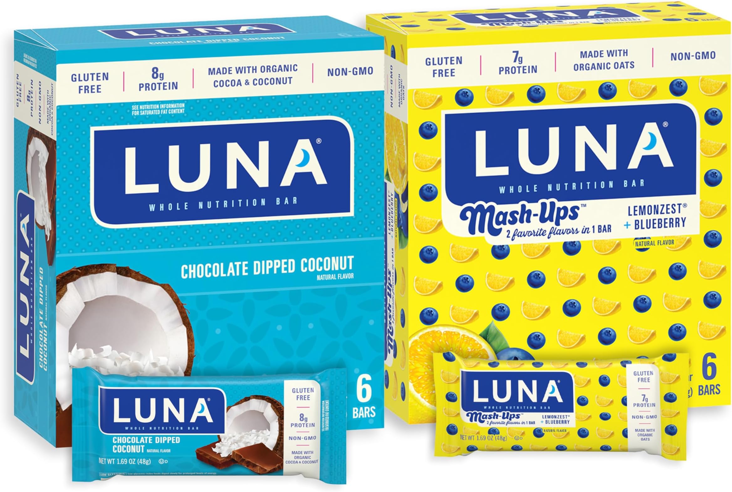 Amazon.com : Luna Nutrition Bar, Chocolate Cupcake, 1.6 Ounce : Health ...