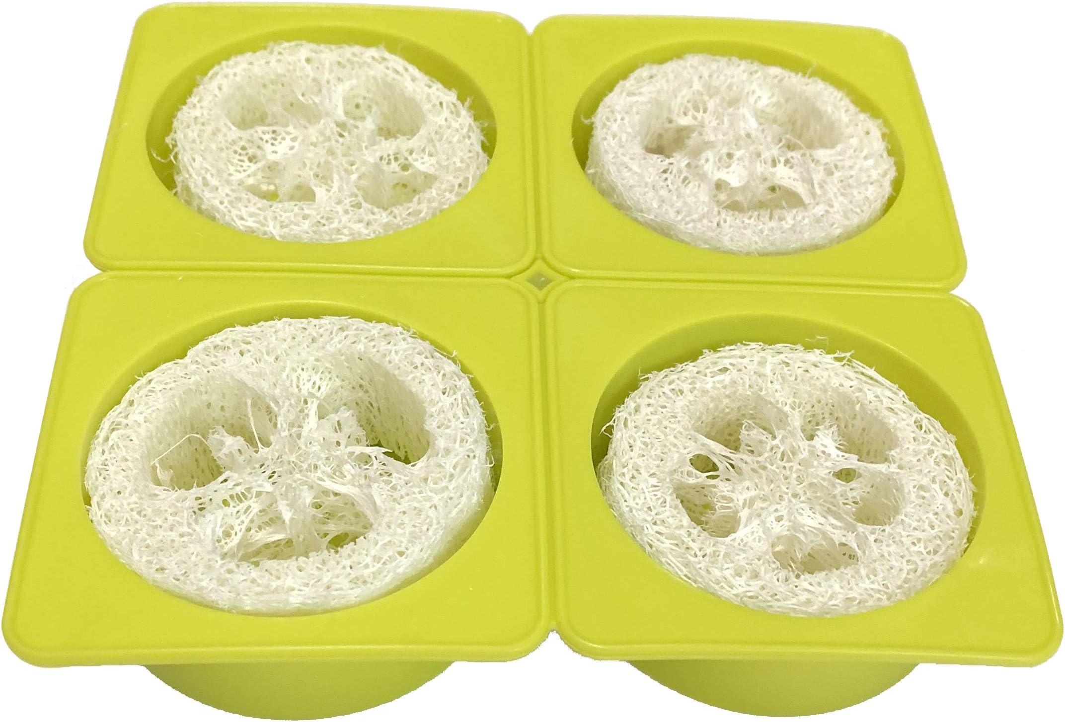 Amazon.com: Sakolla 2 Pack Round Silicone Soap Molds 12 Cavity Cylinder ...