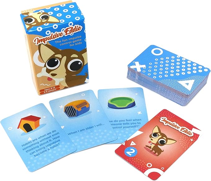 Impulsive Eddie: The Fun Impulse Control Game for Kids : Toys & Games