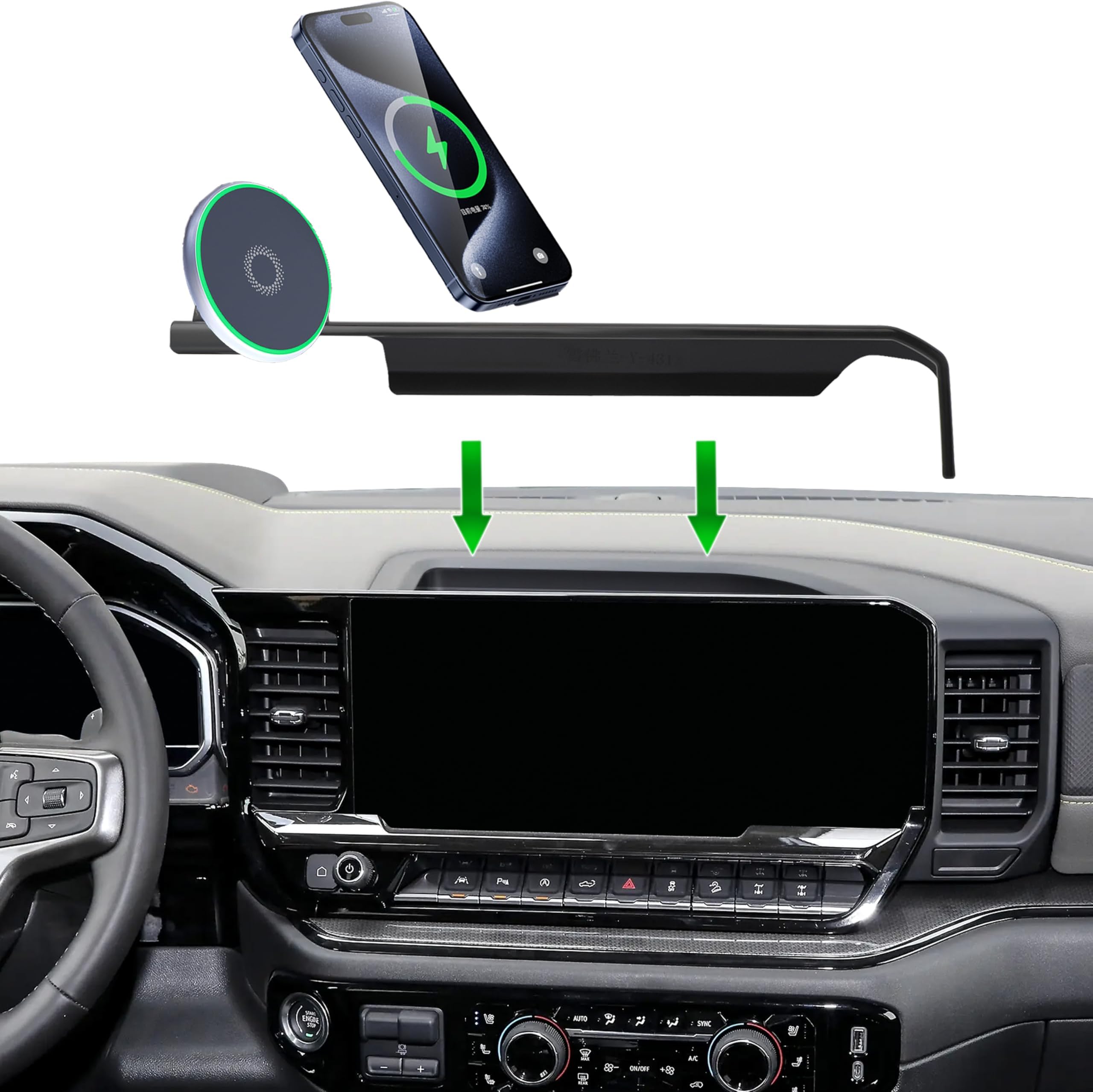 Amazon.com: AbeeyGeomarn Car Phone Holder for 2022-2025 Chevrolet ...