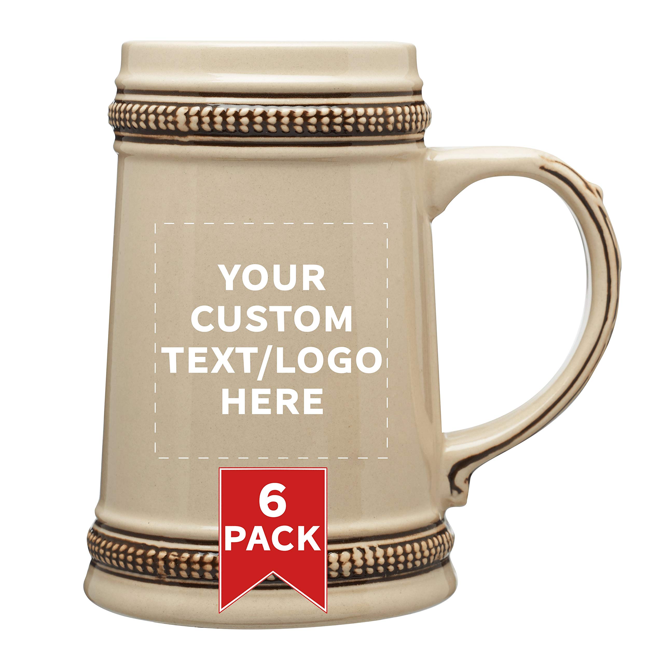 Blank Ceramic Stein Mugs