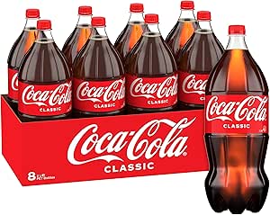 Coca-Cola Classic Soft Drink Multipack Bottles 8 x 2L : Amazon.com.au ...