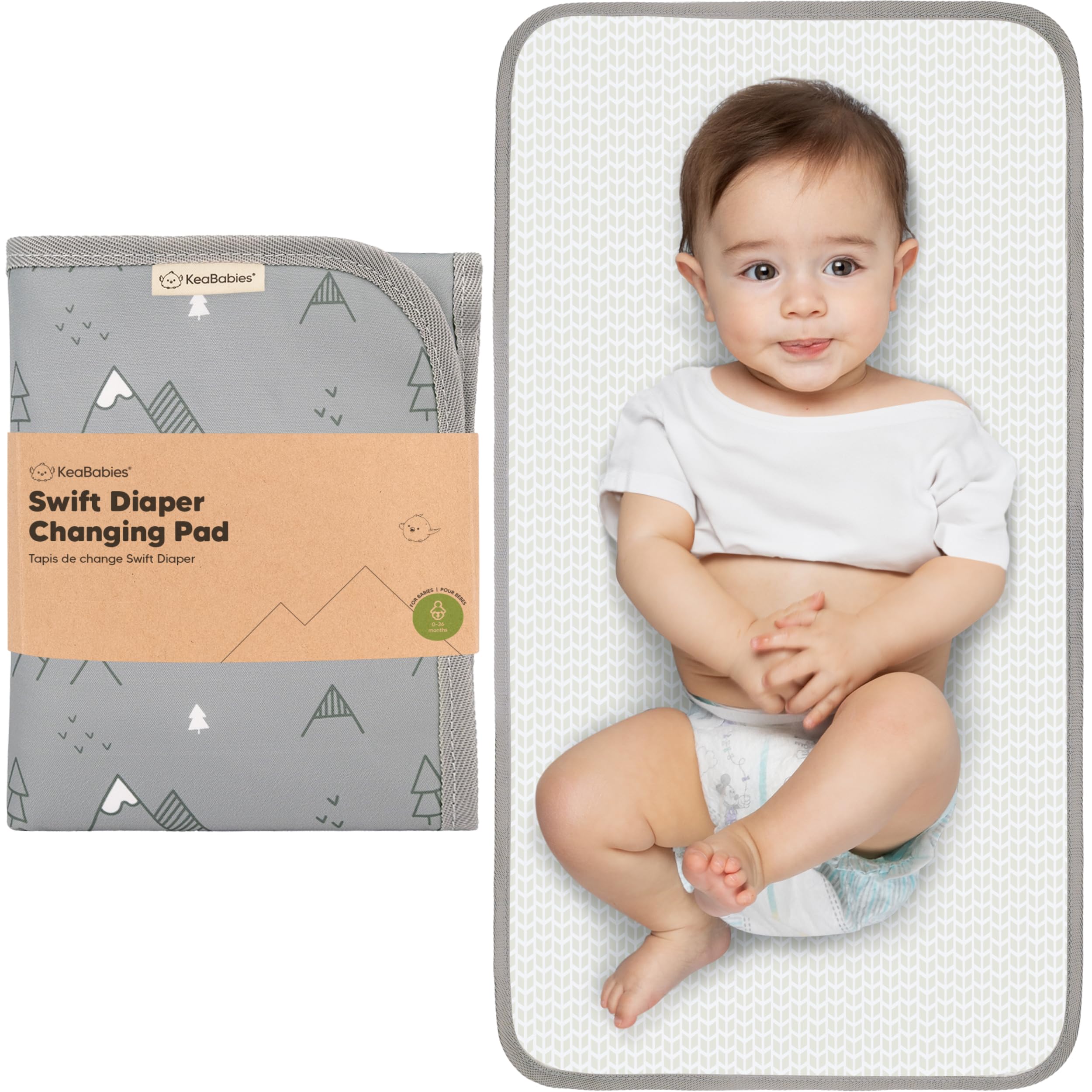 Amazon.com : Portable Diaper Changing Pad - Waterproof Foldable Baby ...