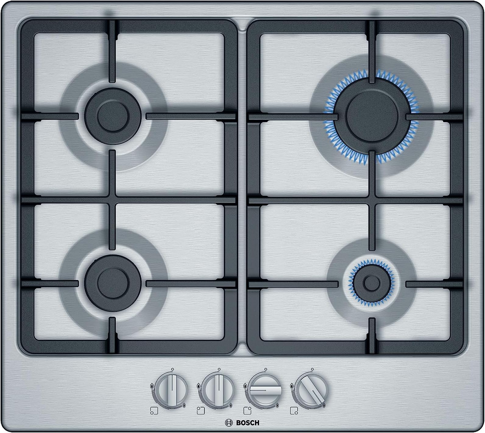 Bosch PPP6A6B90 Gas Hob - Black : Amazon.co.uk: Large Appliances