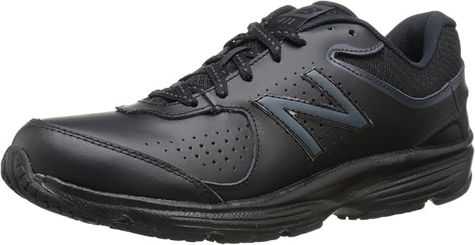 Amazon.com | New Balance Women's 411 V2 Walking Shoe, Black, 5 | Walking