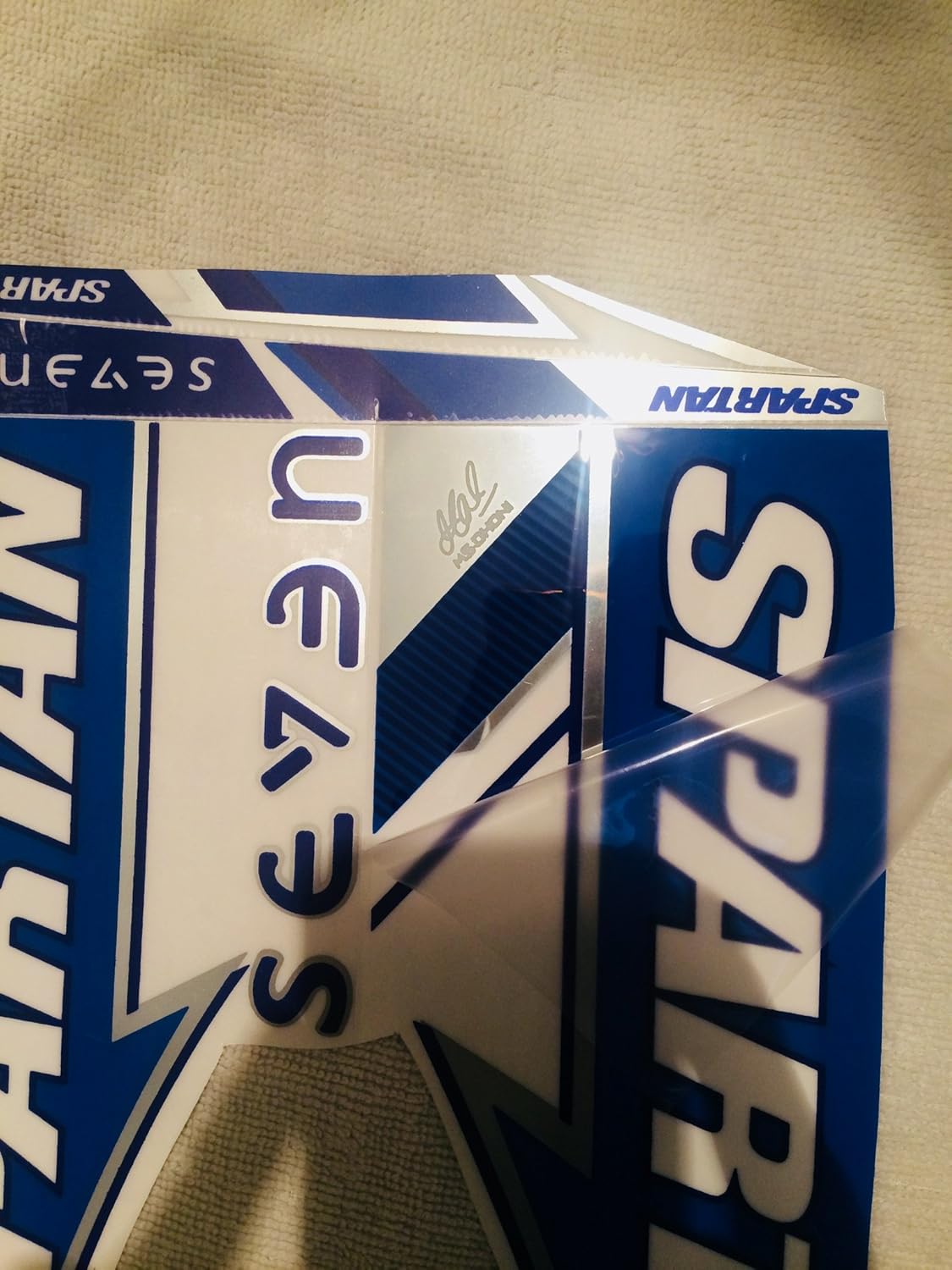 Buy SPARTAN SEVEN MSD Cricket bat Sticker Online at Low Prices in India ...