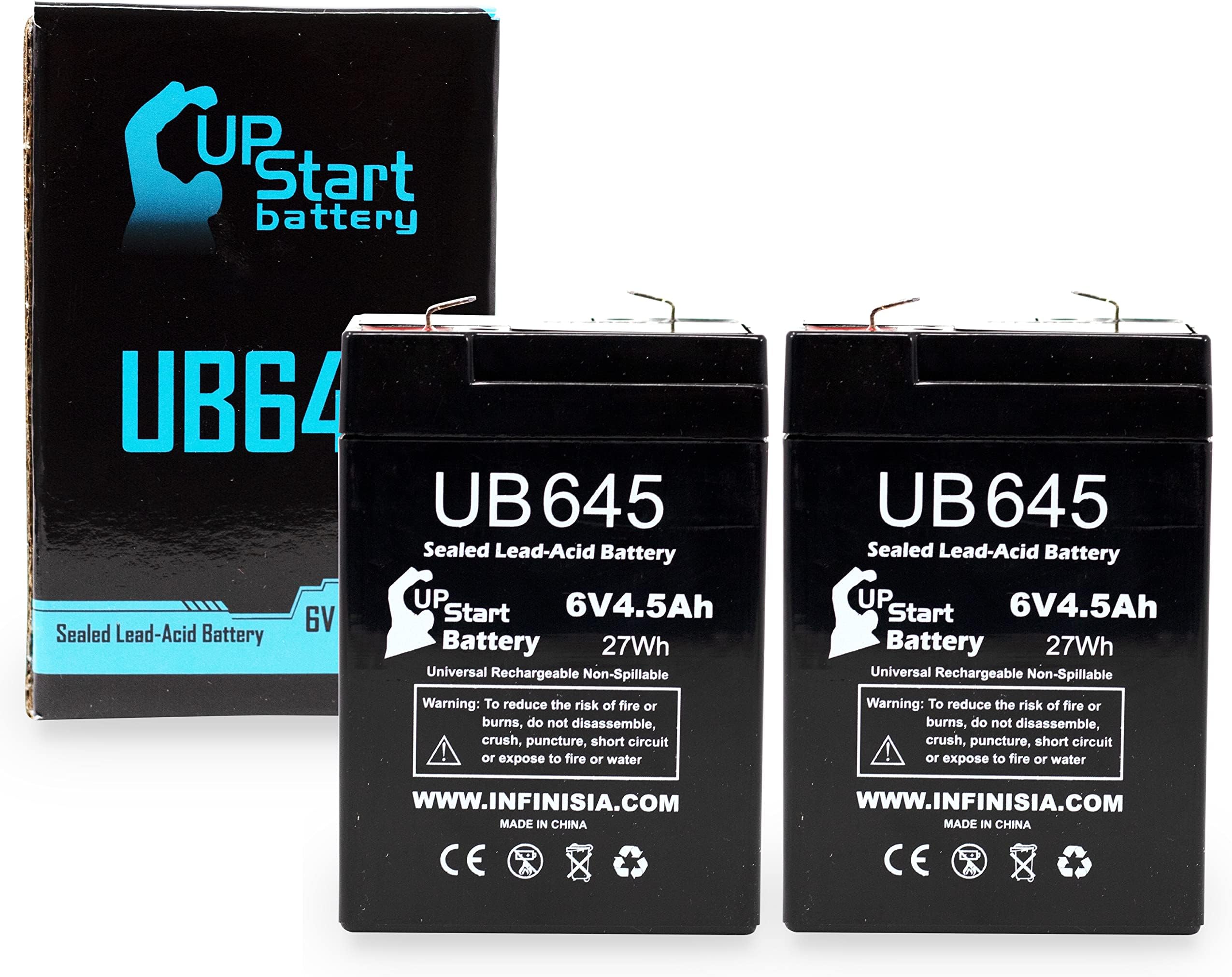 Amazon.com: 2 Pack Replacement for Pm Battery LA12120 Battery - UB12120 ...