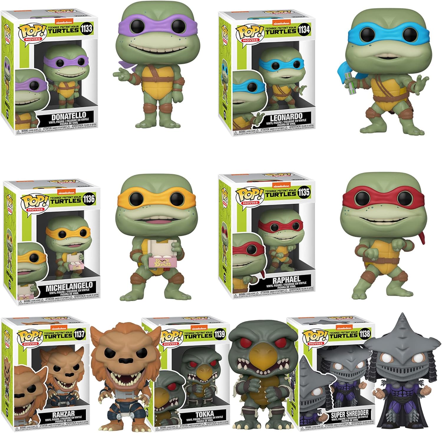Amazon.com: Funko Pop! TNMT Teenage Ninja Mutant Turtles Secret of The ...