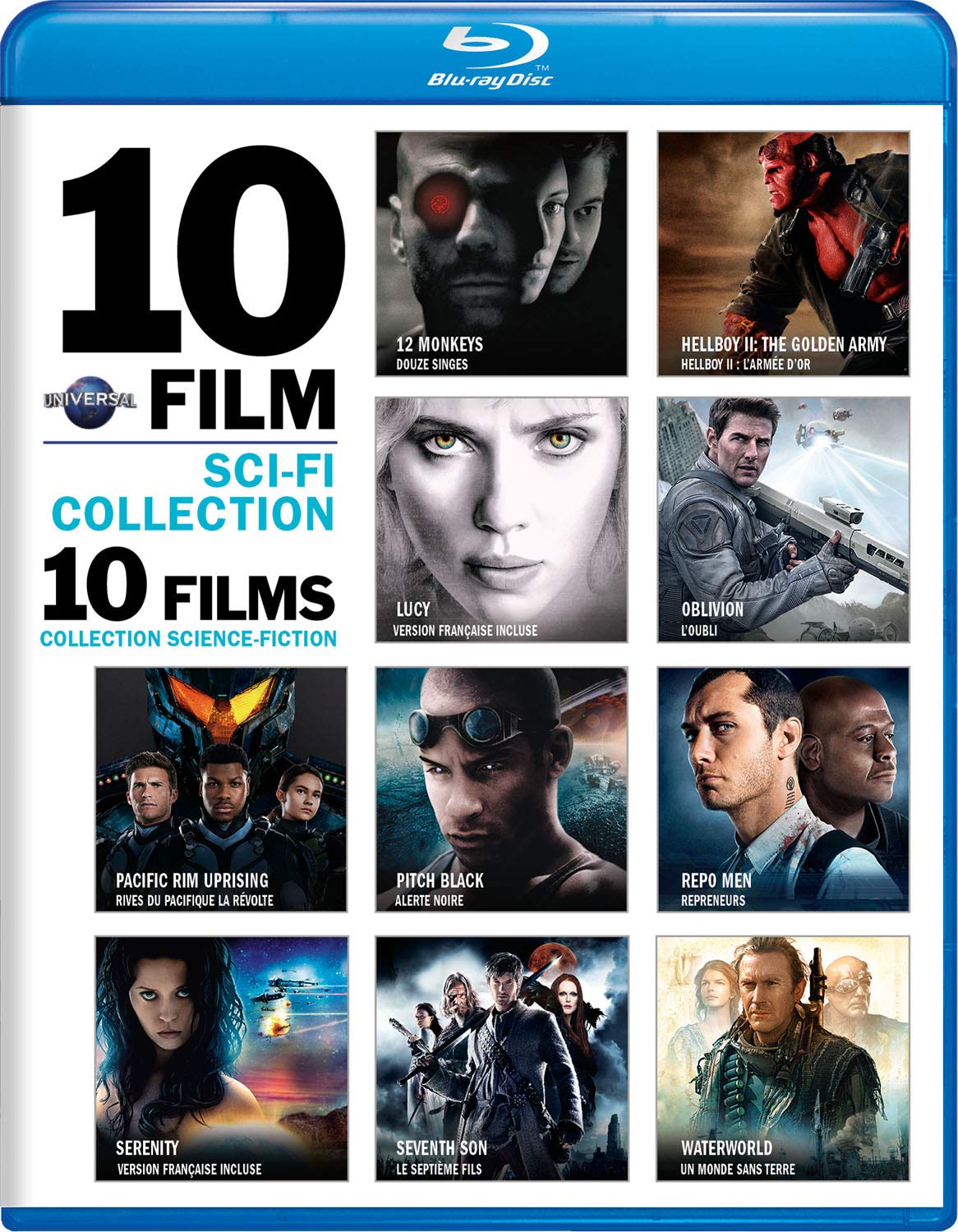 Universal 10-Film Sci-Fi Collection [Blu-ray]: Amazon.ca: Bruce Willis ...