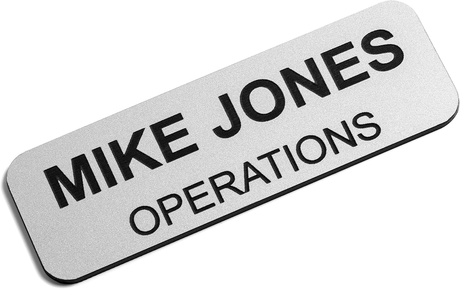 Amazon.com : Custom Engraved Name Tag Badges – Personalized ...