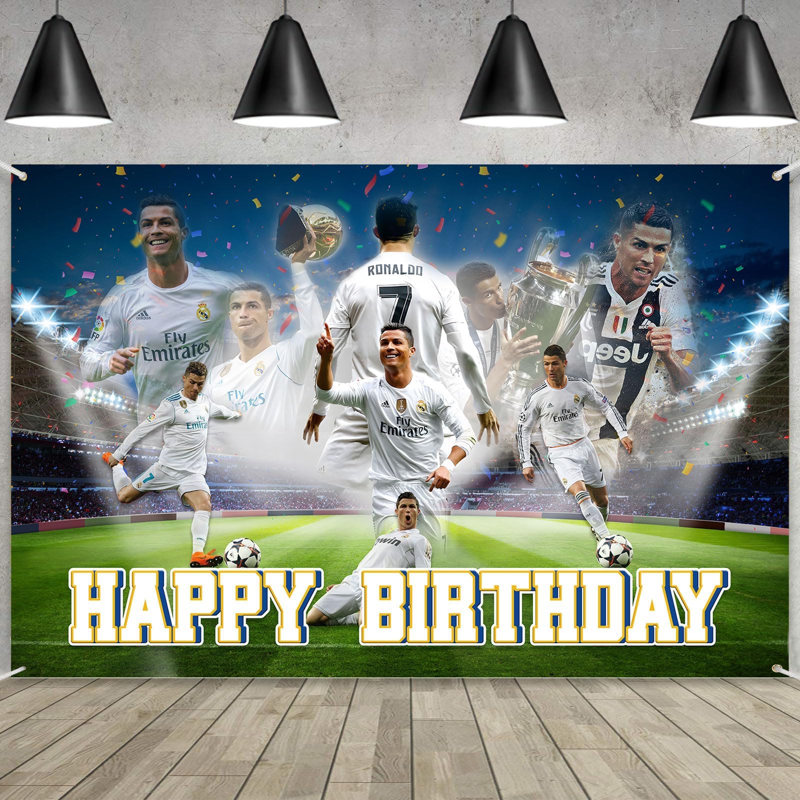 Amazon.com : Soccer Star Birthday Party Supplies, Happy Birthday ...