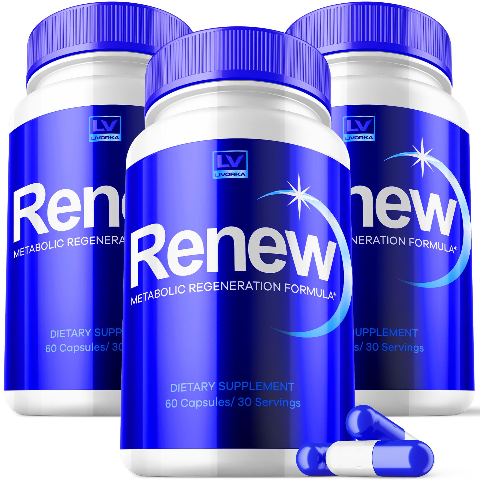 Amazon.com: 3 Pack - Renew, Renew Capsules, Renew Pills, Renew Capsules ...