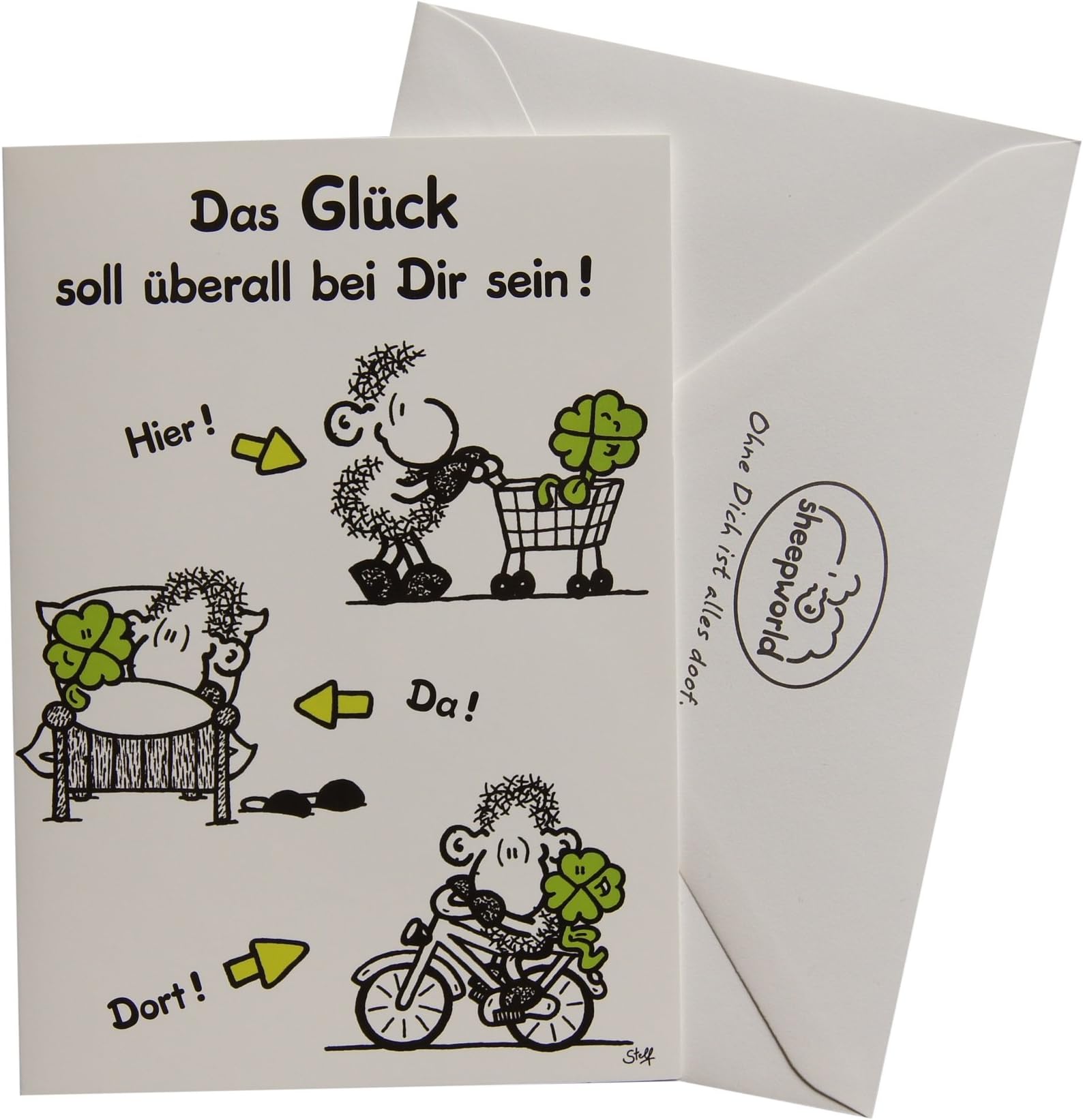 Sheepworld Geburtstagskarte Dein Tag : Amazon.de: Bürobedarf & Schreibwaren