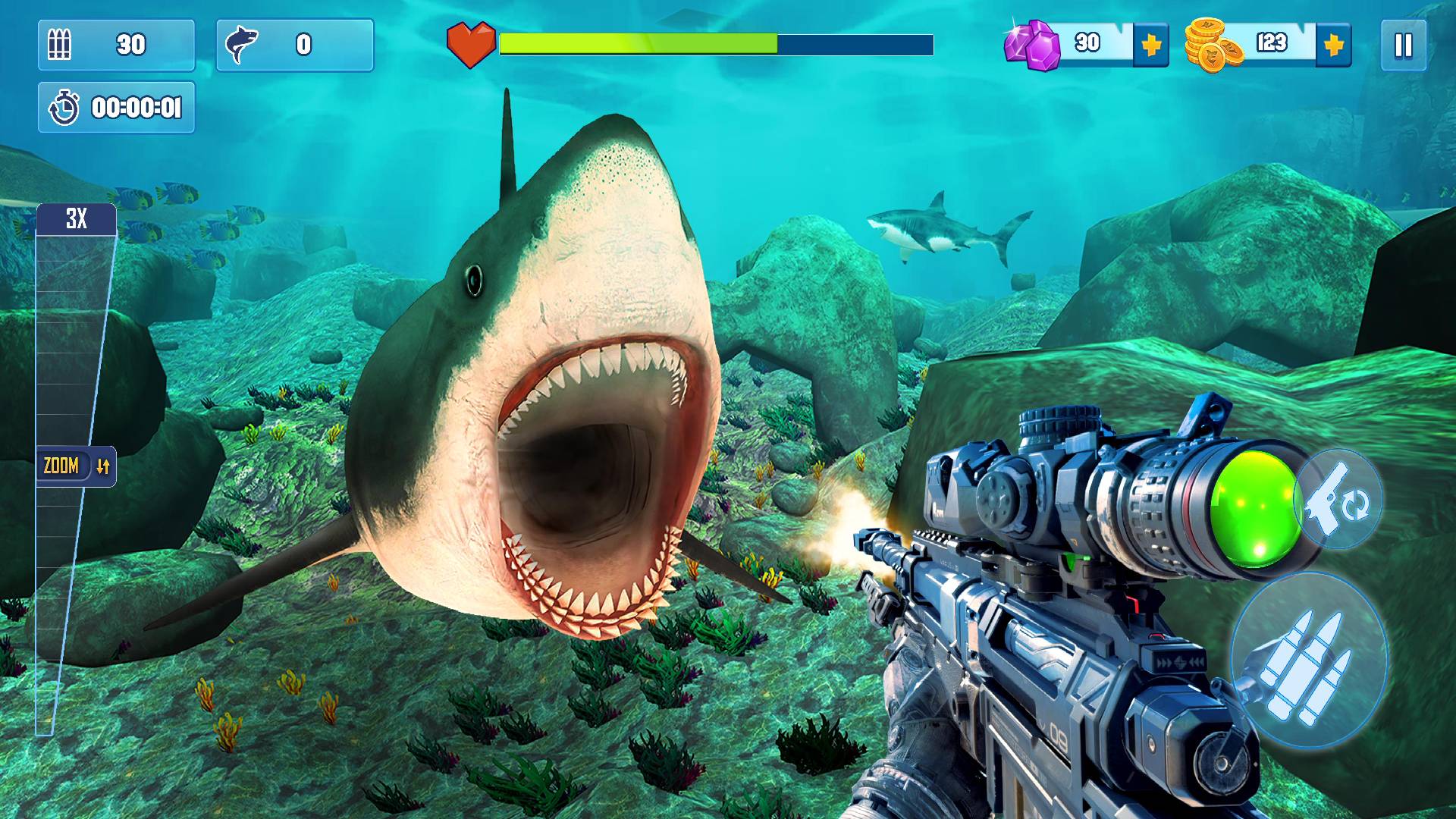 Shark Games Hunting Games 3D - App on Amazon Appstore