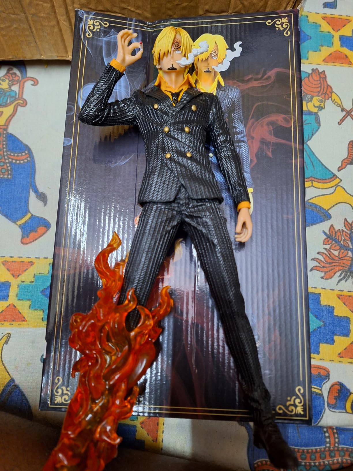 RVM Toys One Piece Anime Sanji Devil Leg on Fire Action Figure [31 cm ...