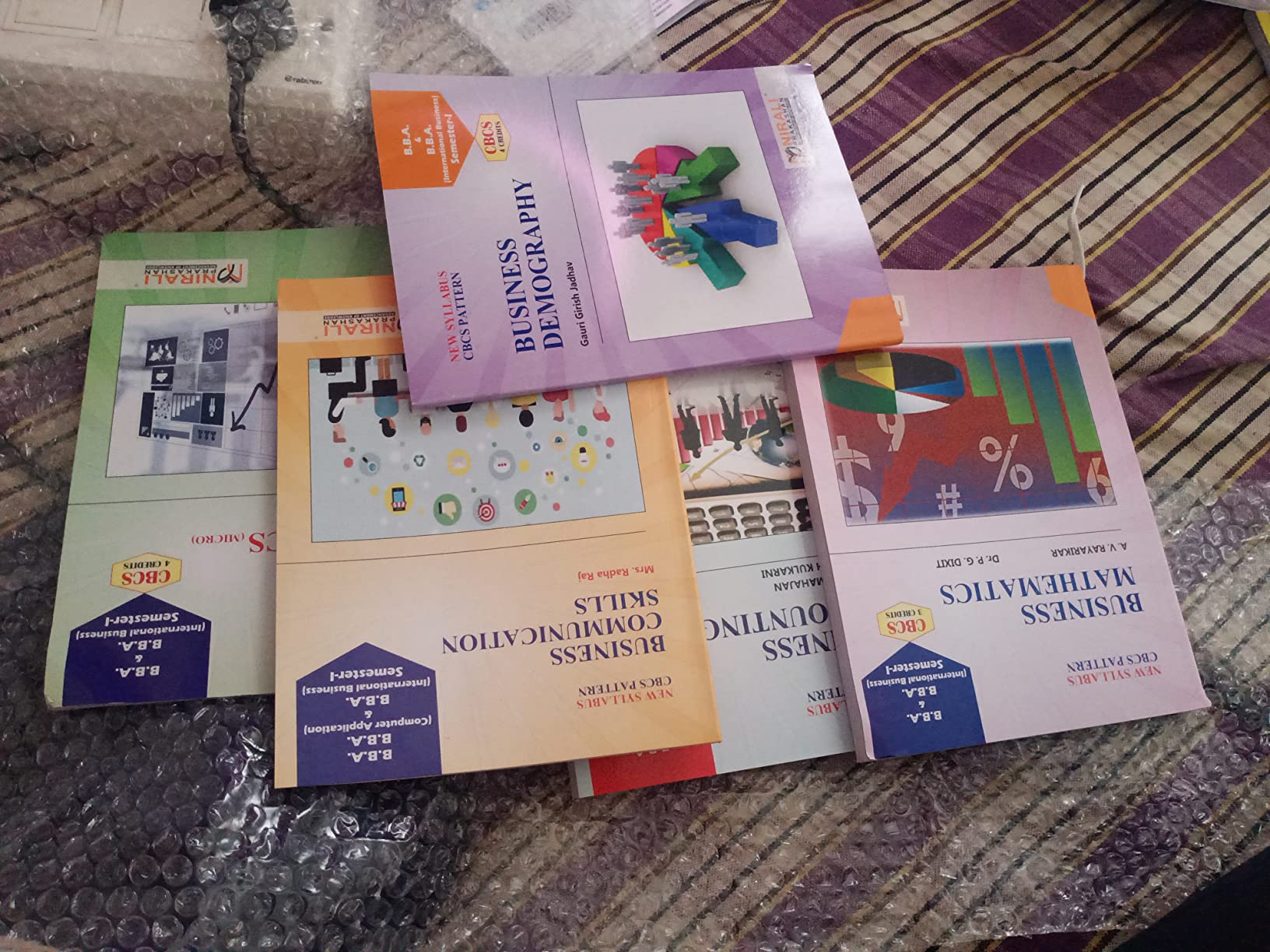 {Set Of 6 Books} FYBBA and BBA IB (International Business)-Semester 1 ...