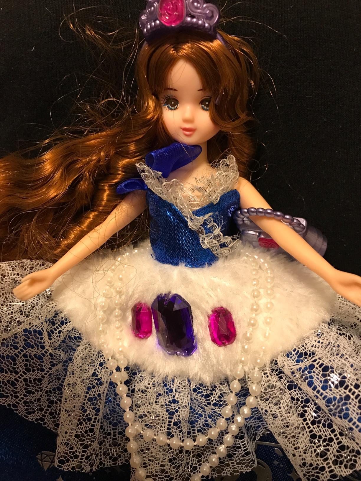 Amazon.co.jp: Licca-chan Doll Maria Yumemiru Princess Blue Swan : Toys ...