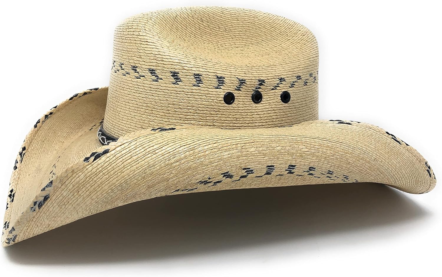 Summit Hats 100X Hand-Shaped Unofficial Kenny Palm Leaf Cowboy Hat at ...