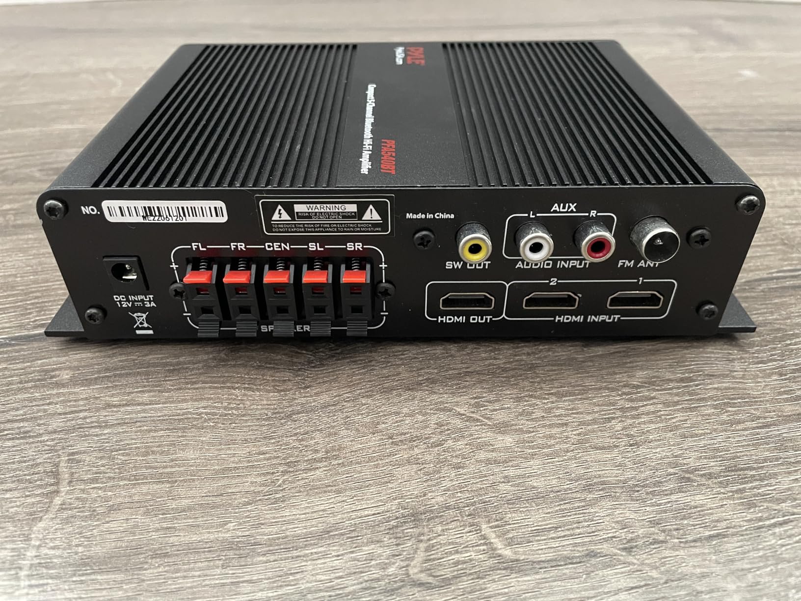 $14/mo - Finance Pyle 100W 5 Channel Audio Amplifier - Wireless ...