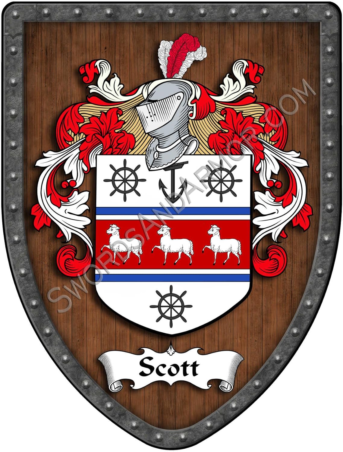 Amazon.com: Scott Family Crest Custom Coat of Arms, Family Ancestry and ...