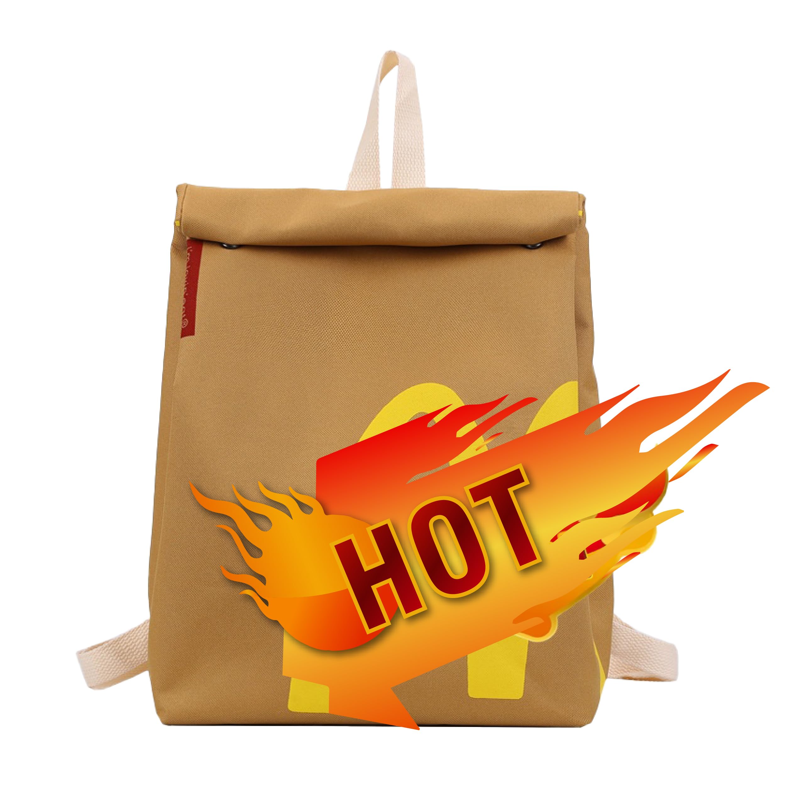 Amazon.com: YXTXGUA Classic Retro Backpack Bag Creative Imitate Paper ...