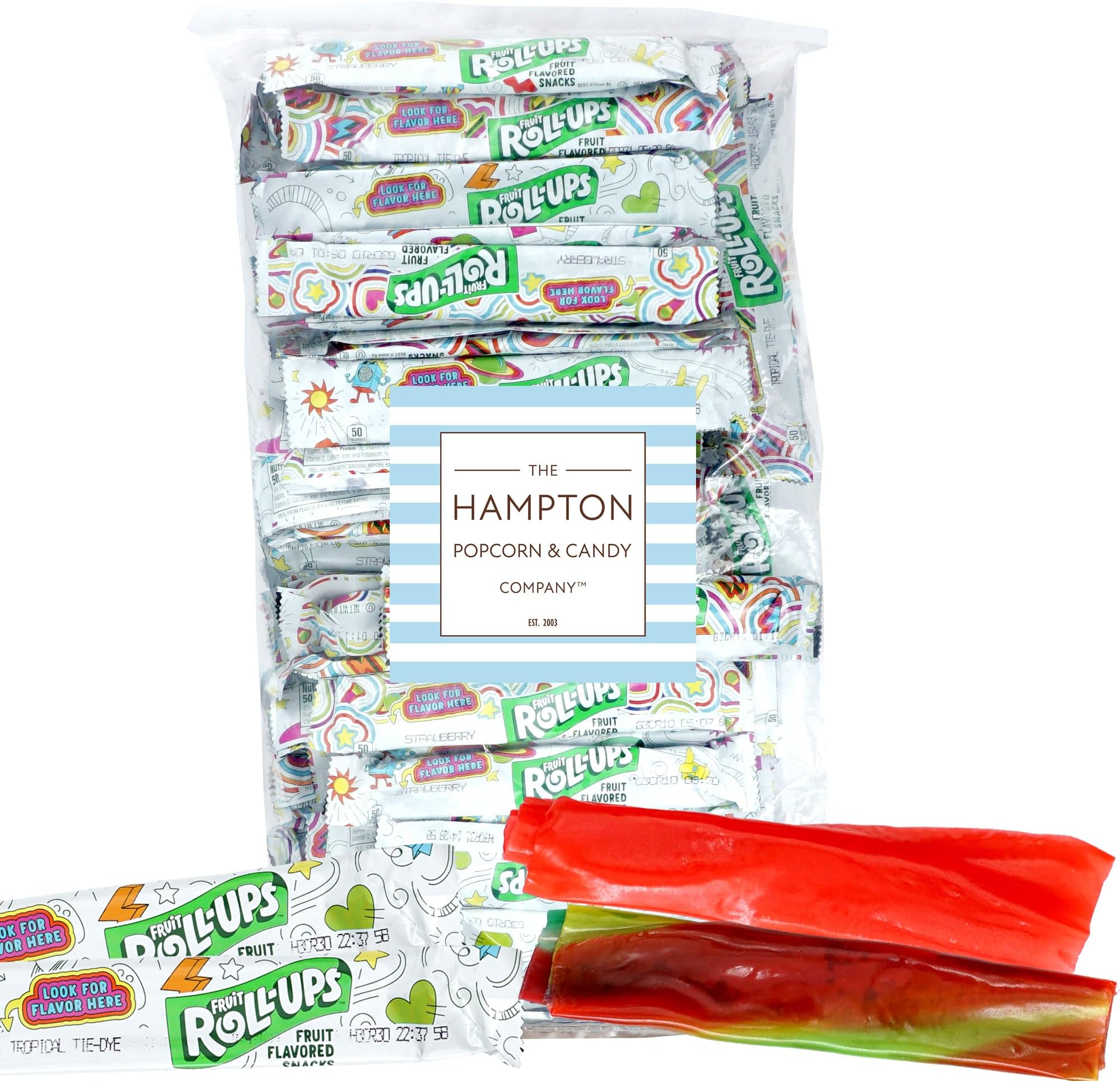 Amazon.com: Fruit Roll-Ups, Fruit by the Foot, Gushers, Snacks Variety ...