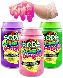 Incredible Play SODA Slime Ooey Gooey... Translúcido Groovy, Squishy ...