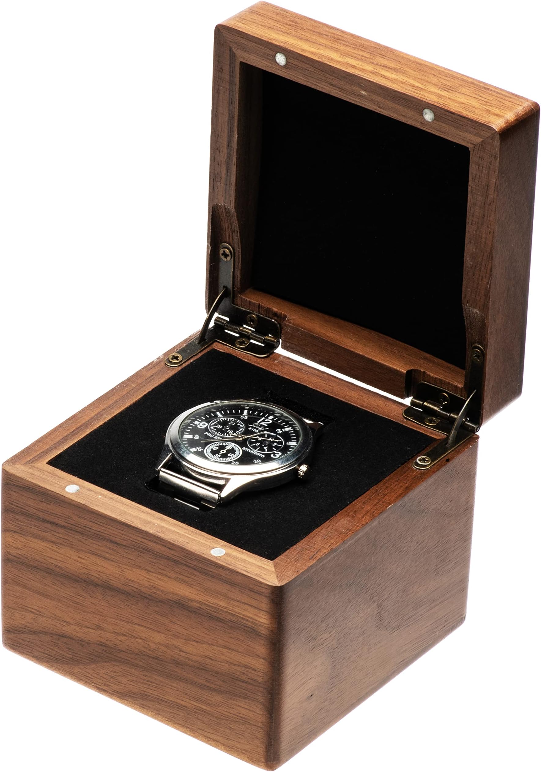 Amazon.com: AVESON Luxury Watch Box Holder Organizer, Premium Wooden ...