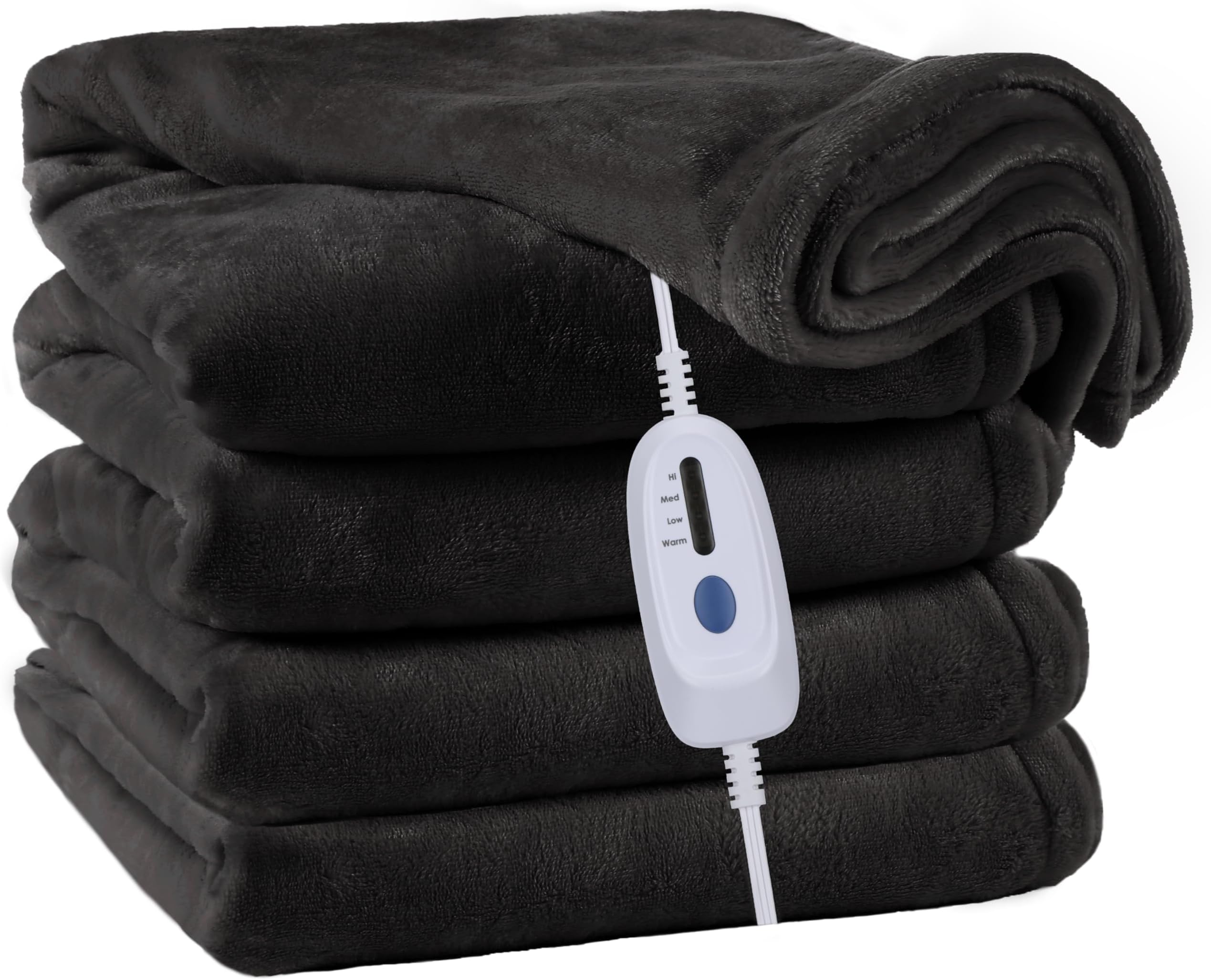 Amazon.com: LP Electric Heated Blanket, Machine Washable Heating ...