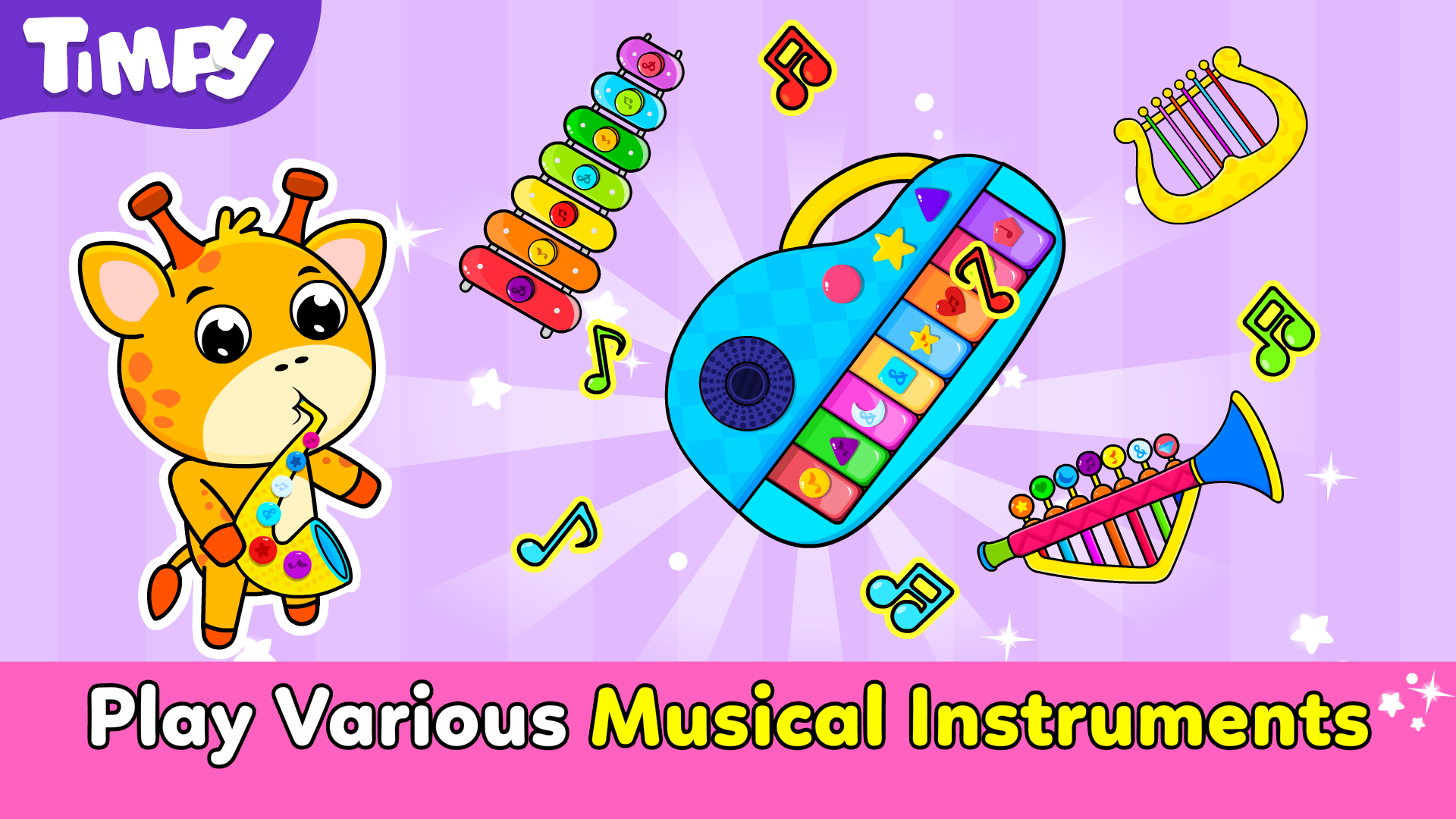 Canções musicais de piano para crianças - Timpy Baby Games para ...