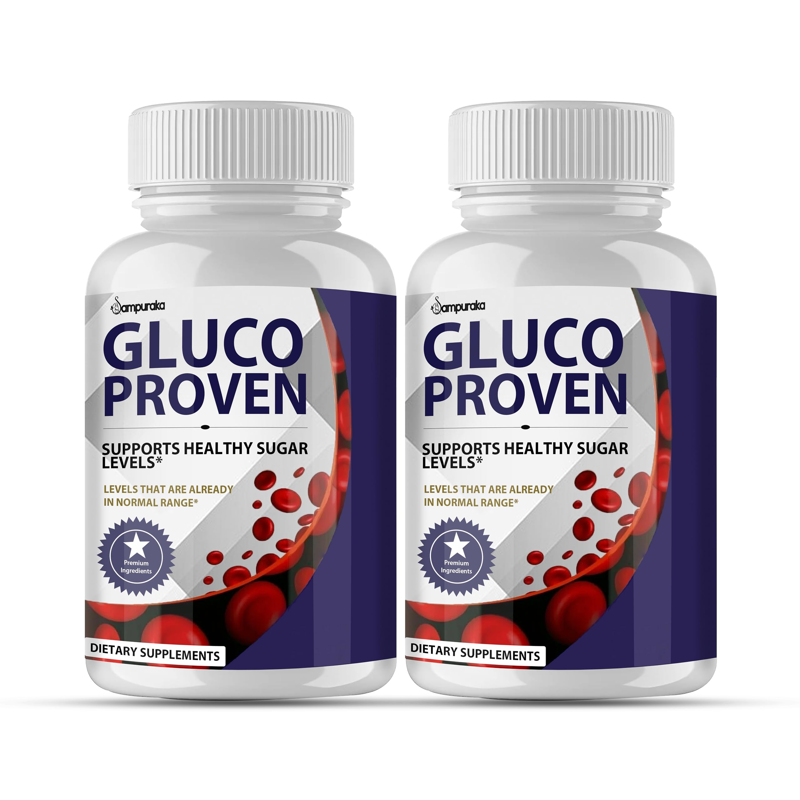Amazon.com: Gluco Proven Advanced Formula Supplement 2 Packs 60 Days ...