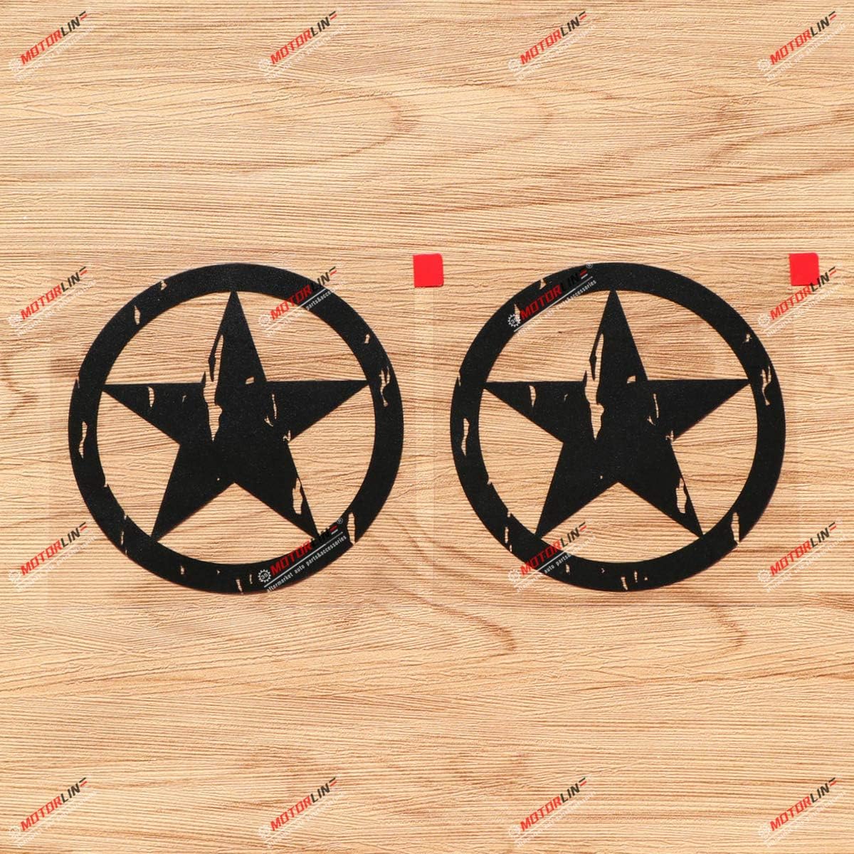 Amazon.com - (2) 6'' Army Star WW2 Decal Sticker Car Vinyl fit for Jeep ...