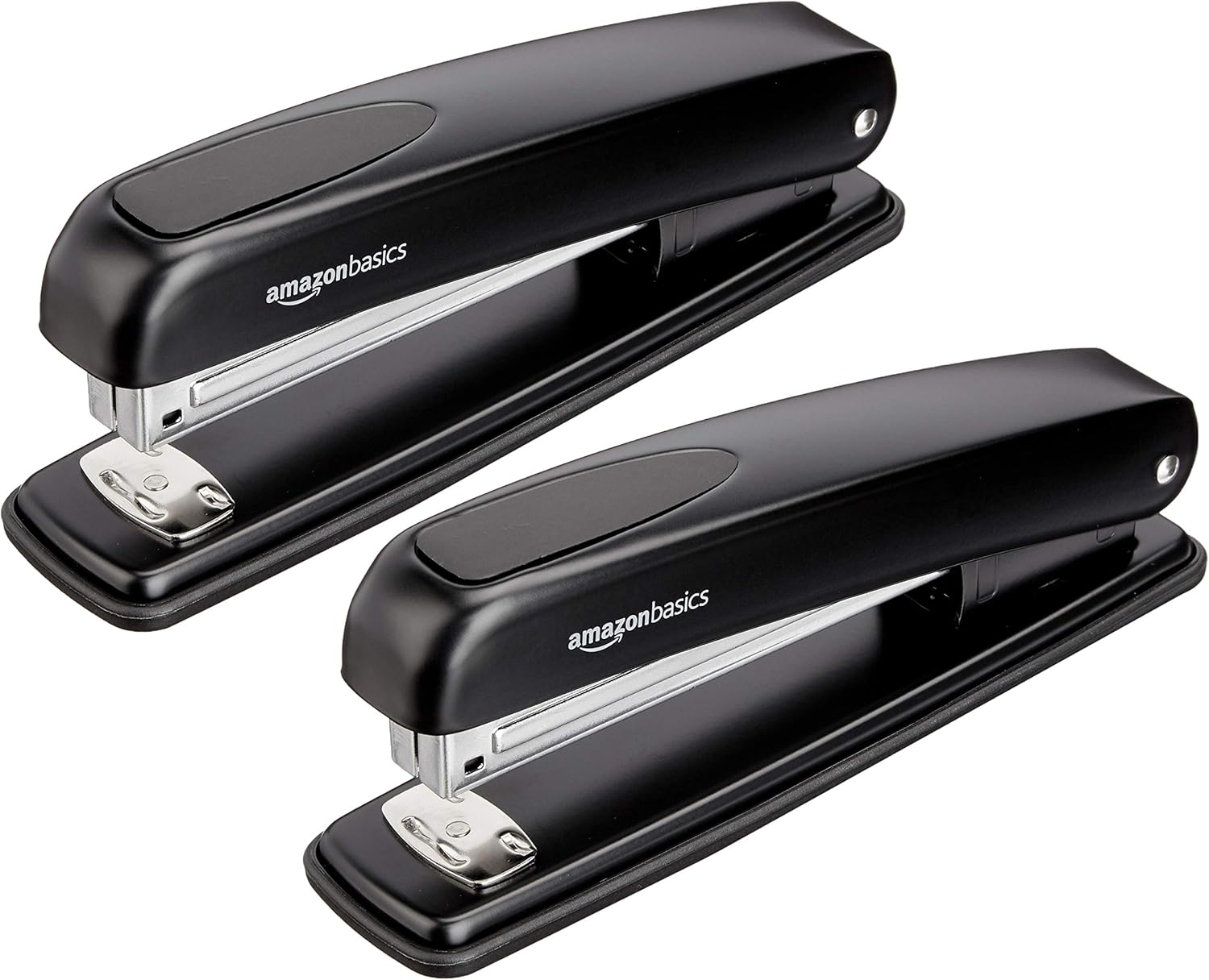 Amazon.com : Amazon Basics Metal Stapler - Small, 20 Sheet, 2-Pack ...