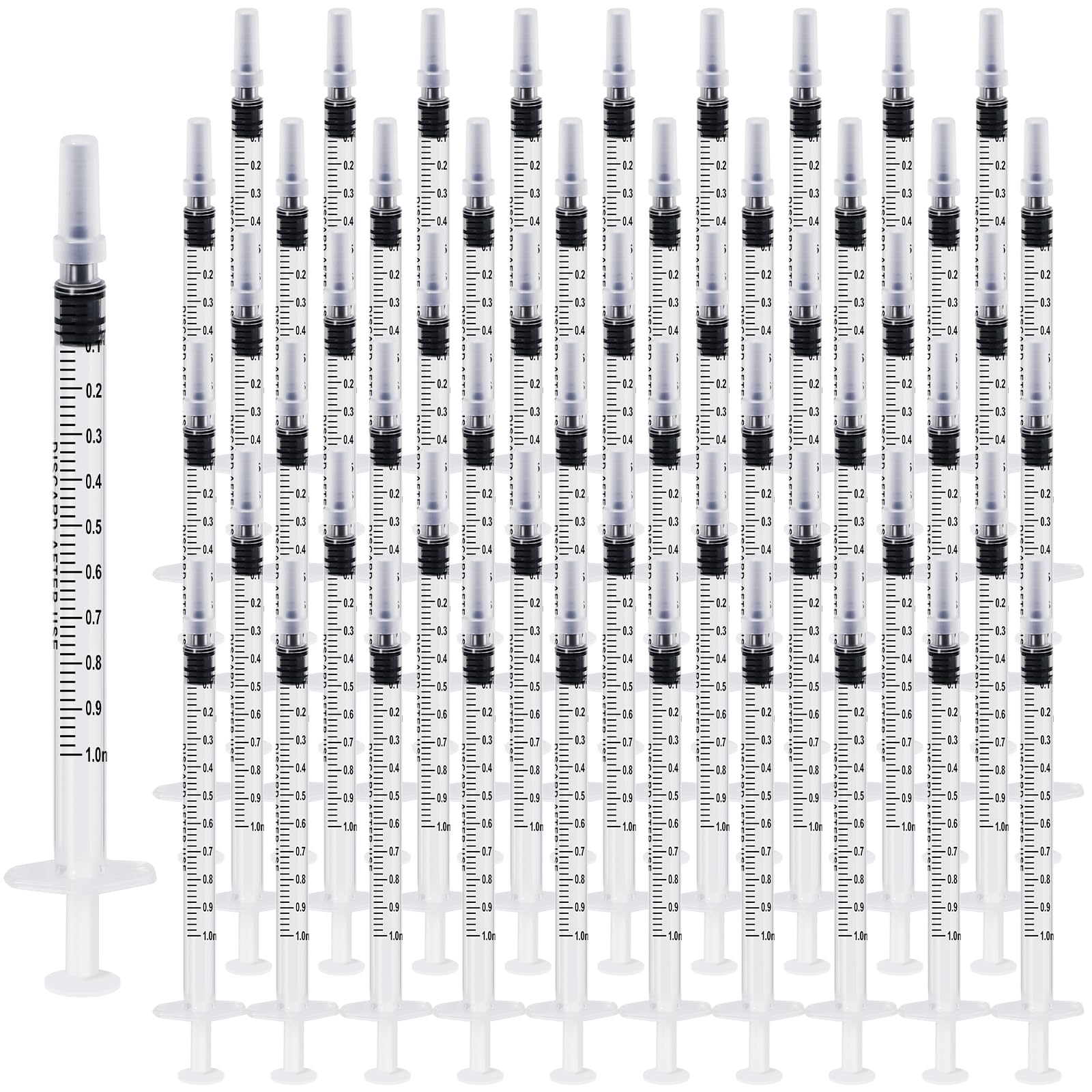 Snapklik.com : 300 PCS 1ml Syringe Bulk