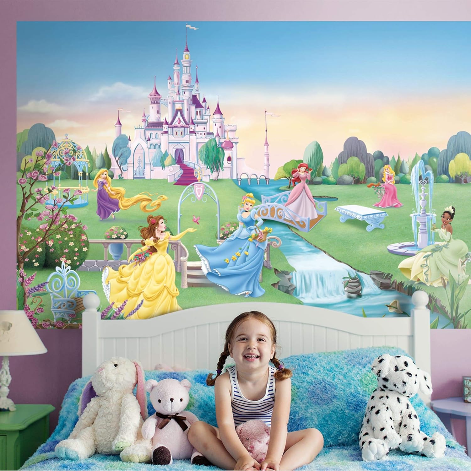 Amazon.com: FATHEAD Disney Princess: Mural-Huge Officially Licensed ...