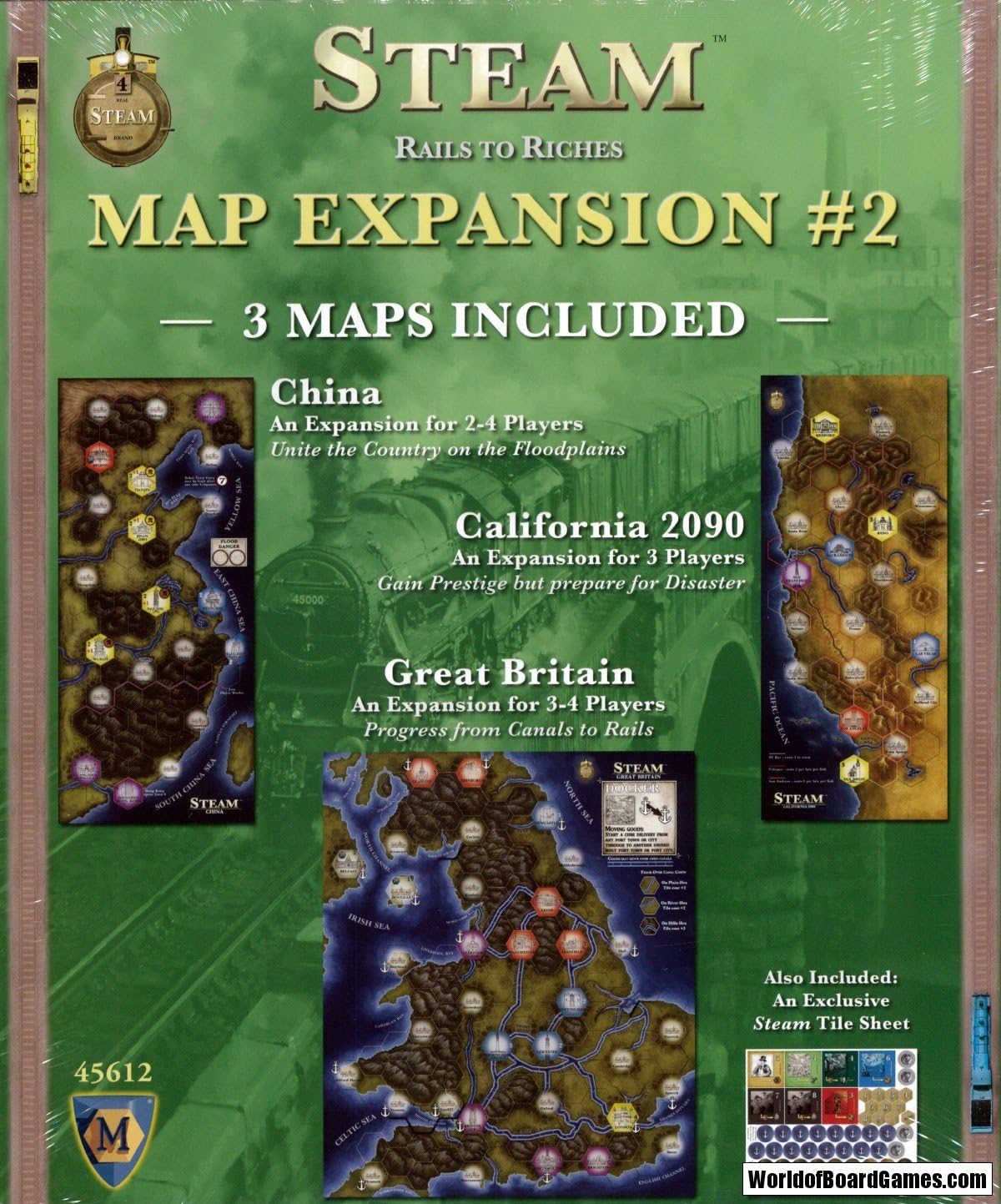 Amazon.com: Mayfair Games Steam Expansion #2 : Toys & Games