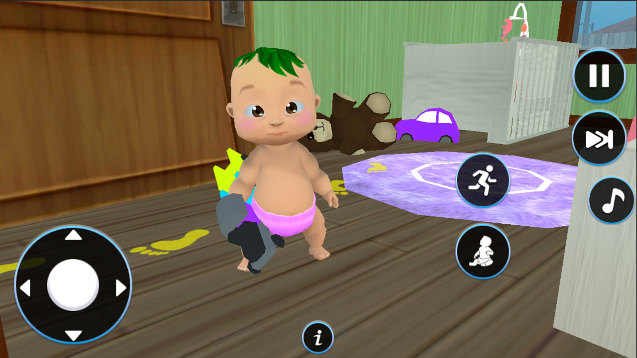 Newborn Naughty Baby Fun Daddy Simulator Daycare Games 2025 - App on ...