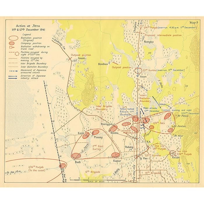 Buy Battle of Jitra, 11-12 December 1941. Japanese Invasion of Malaya ...