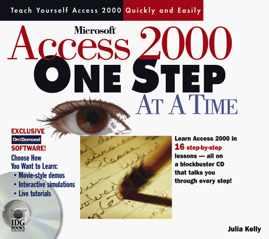 Microsoft Access 2000: One Step at a Time: 9780764532900: Computer ...