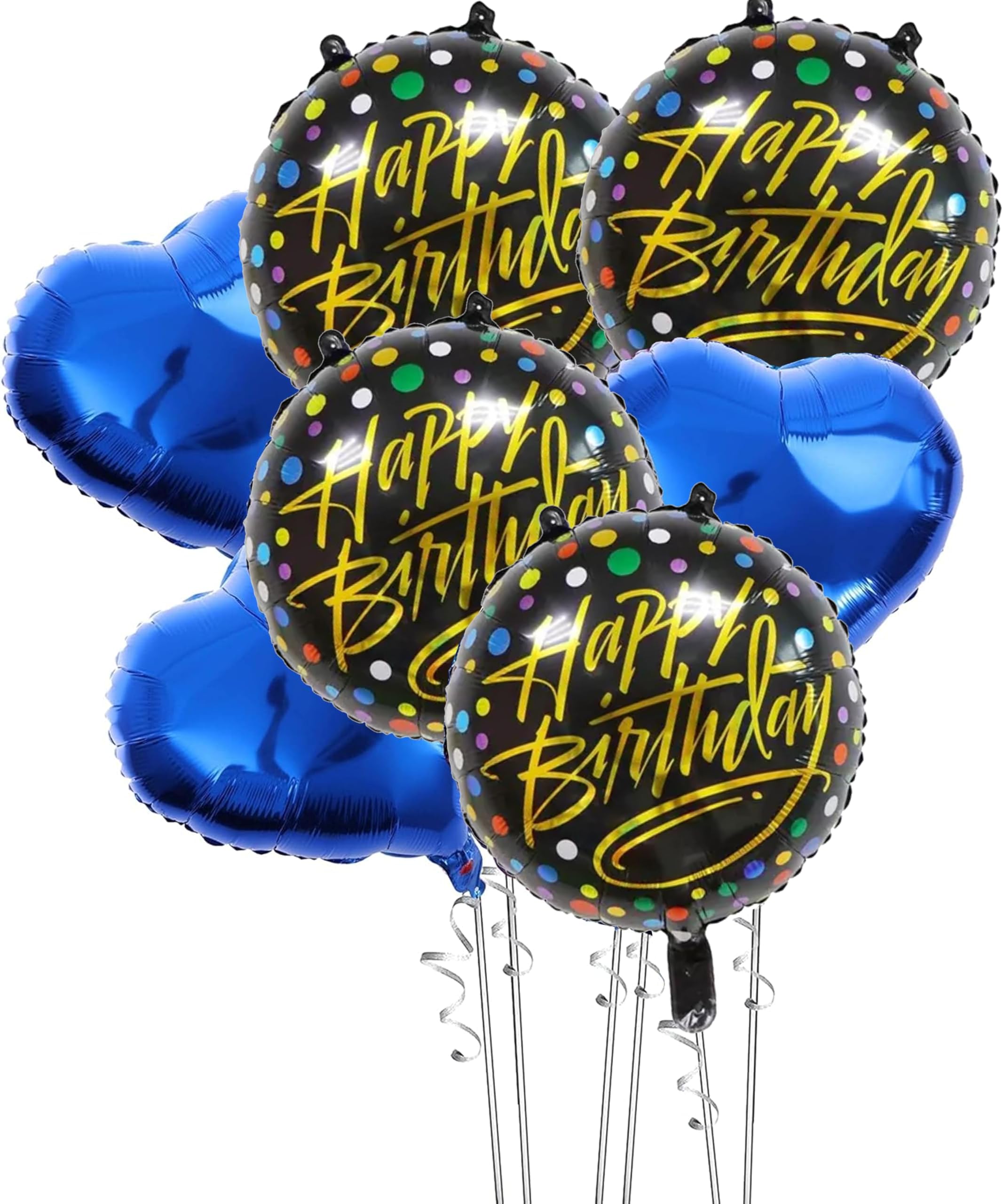 TOYXE Happy Birthday Balloons Decoration Set of 7 Pieces | Happy ...
