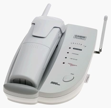 Amazon.com: Casio Phonemate CP750WT Cordless 900 MHz Phone : Electronics