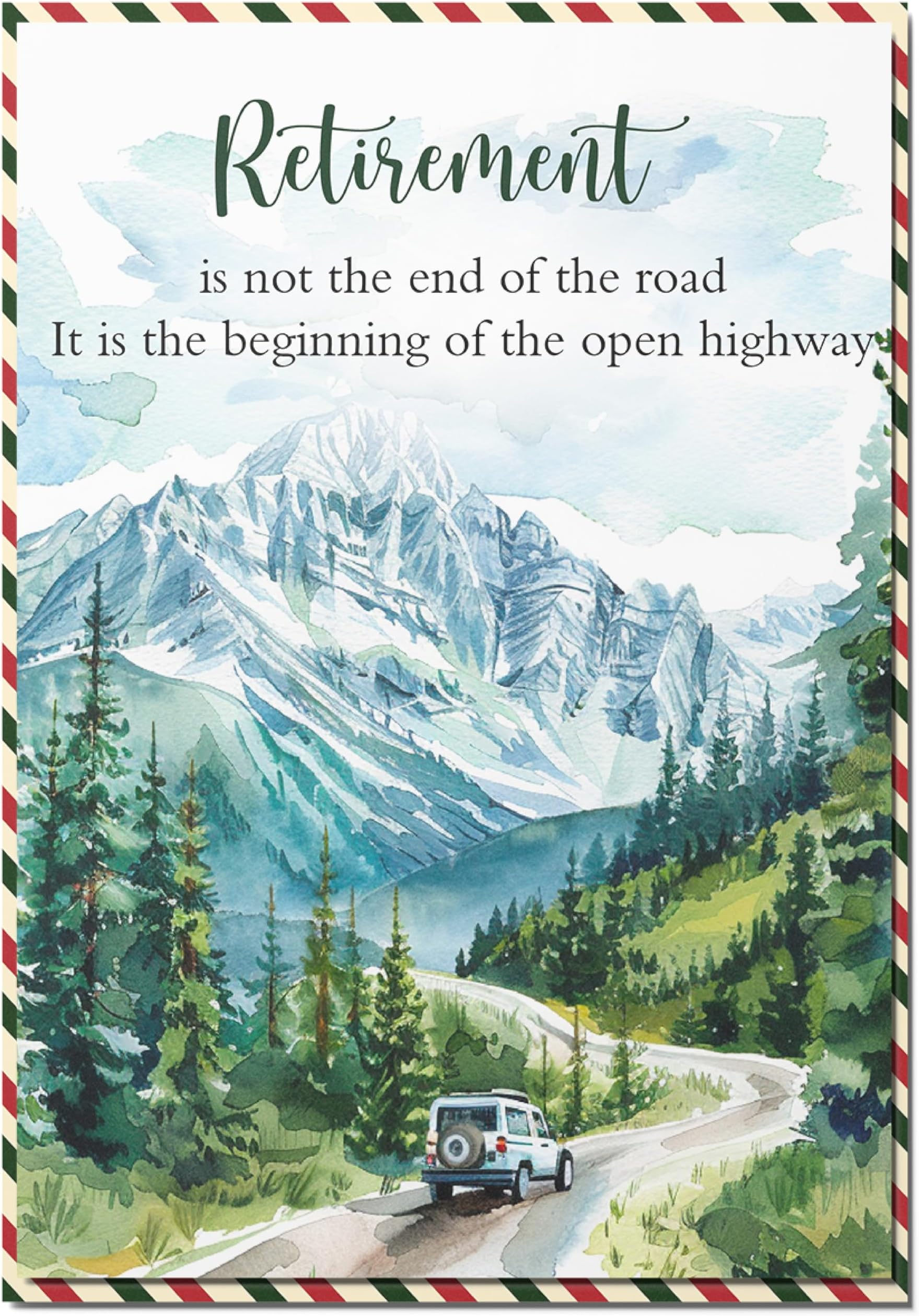 Amazon.com : CRTURUNIQ Happy Retirement Card for Woman Men, Farewell ...